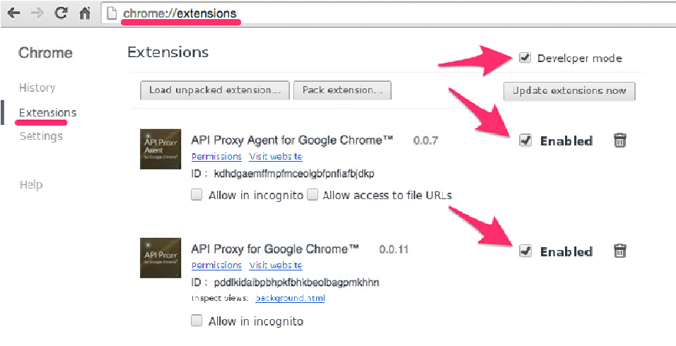Chrome Api Proxy Installation Guide Webduino Web × Arduino 3251