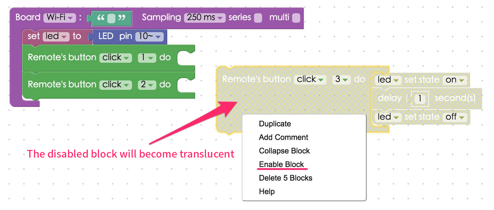 The Most Useful Features Of Webduino Blockly Webduino Web