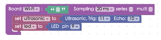 Project Example Controlling Leds With An Ultrasonic Sensor