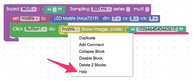 Project Example 18: Using an LED Matrix :::: Webduino = Web × Arduino