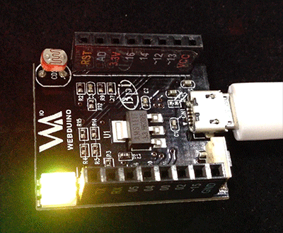 Dancing RGB LED With The Webduino Smart Webduino Web Arduino