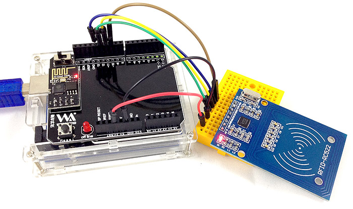 Project Example 19 RFID Webduino Web Arduino