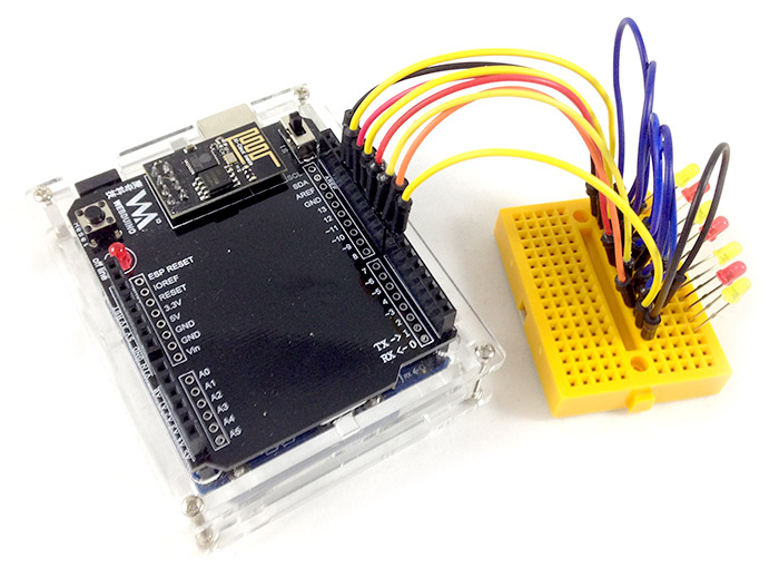 Project Example 26 Controlling An LED With Google Sheets Webduino