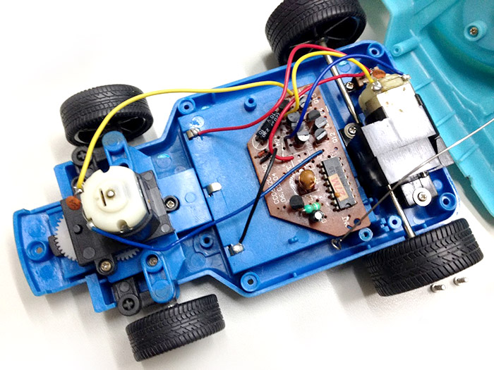 Project Example 30 Toy Car Hack Using A Dual Channel Motor Driver