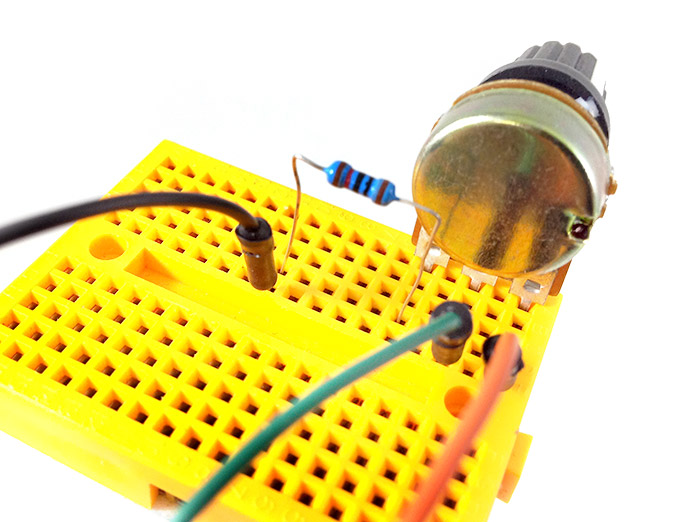 Project Example Changing Image Position With A Potentiometer