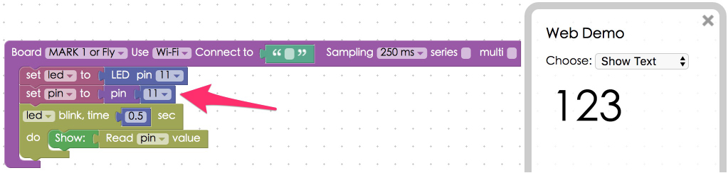 Webduino Board Pin Manipulation :::: Webduino = Web × Arduino
