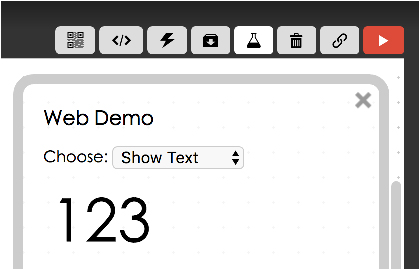 Project Example 11: Using a Shake Switch to change values :::: Webduino = Web × Arduino