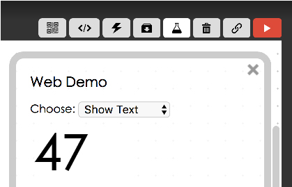 Project Example 11: Using a Shake Switch to change values :::: Webduino = Web × Arduino