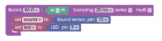 Project Example 12 Controlling An Led And Web Page Image With A Sound Sensor Webduino