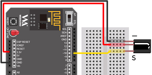 Project Example 24: Sending and receiving signals with an infrared ...